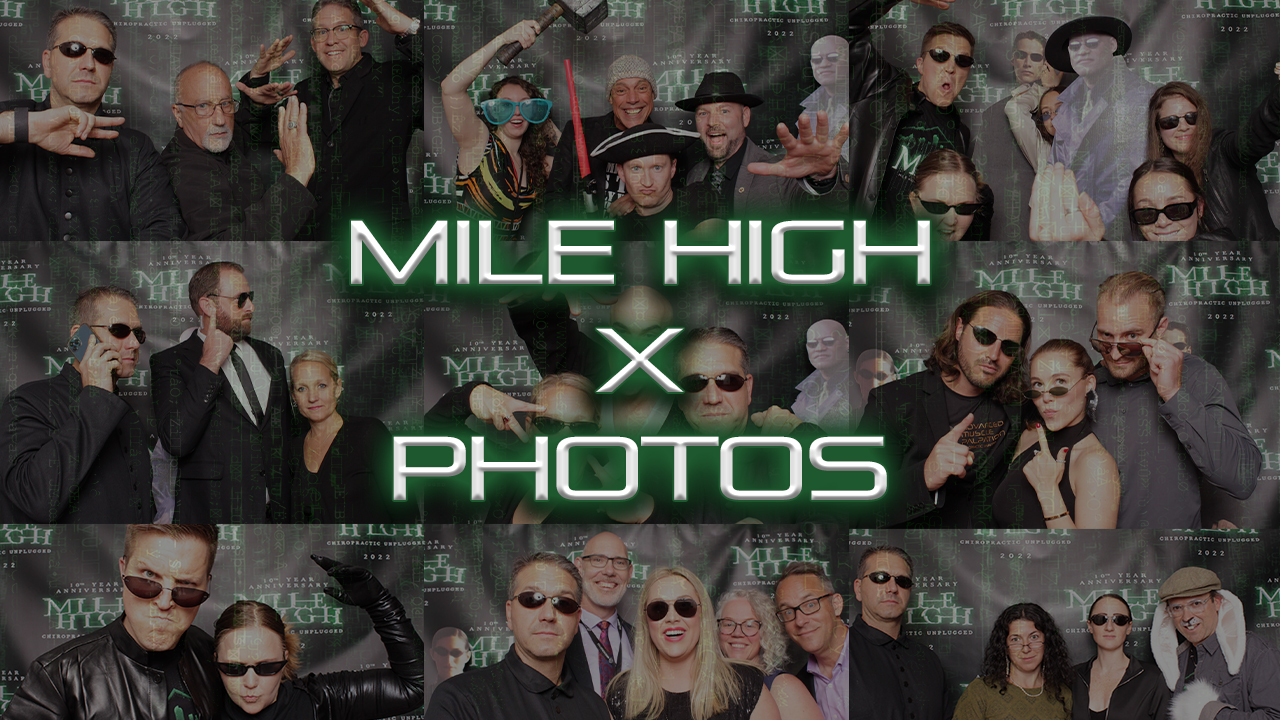 Mile High X Photo Booth - Mile High Chiro